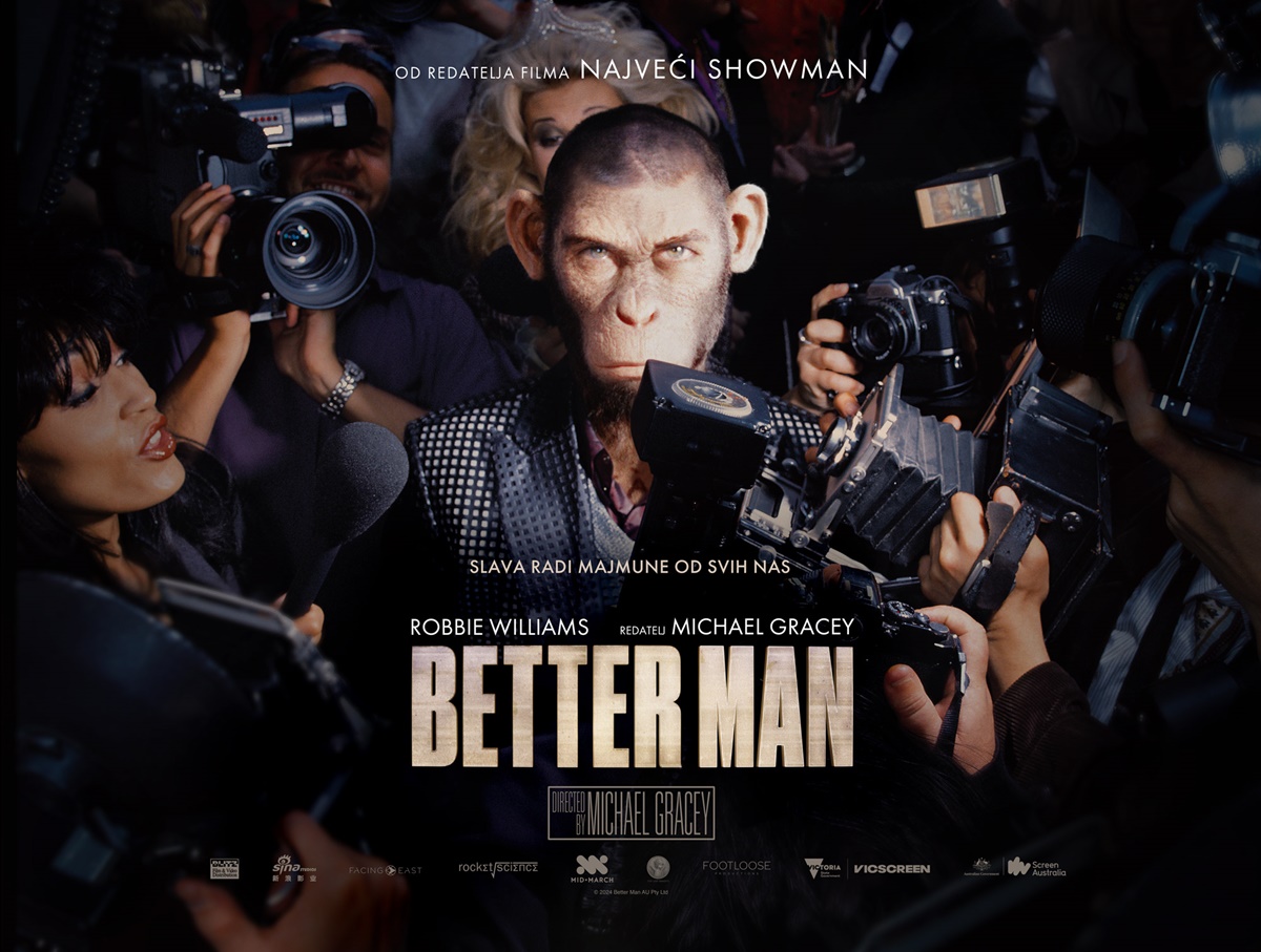 Biografski film o baš Robbieju Williamsu, o kojem priča cijeli svijet ...